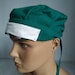 Dark Claret Red Surgical Cap, Nurse Cap | Chemo Hats | Turbans for ...