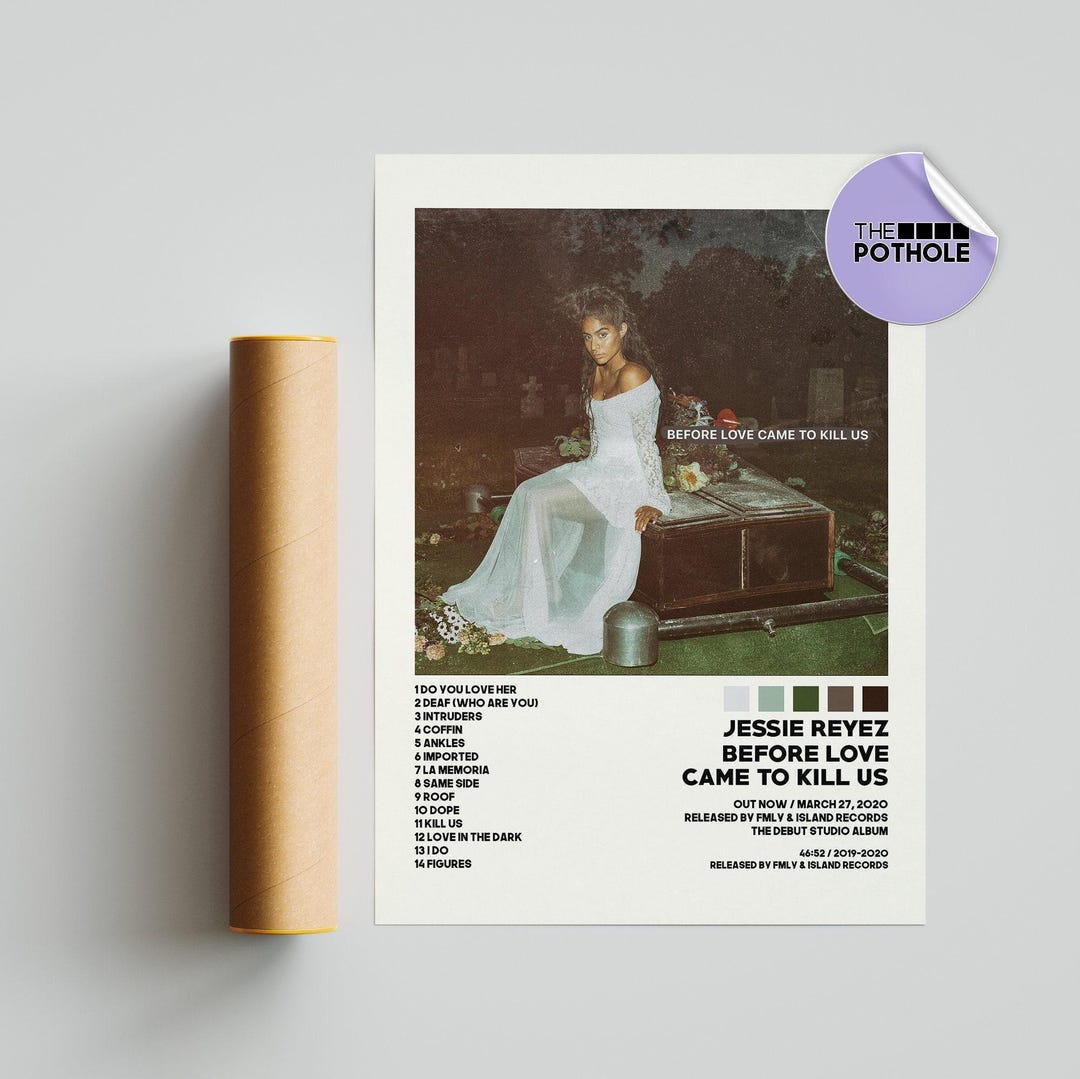 Jessie Reyez Poster / Before Love Came to Kill Us Poster / Album Cover ...