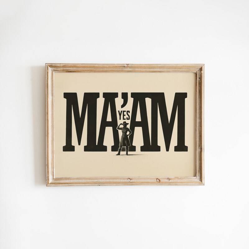 Yes Maam - Etsy