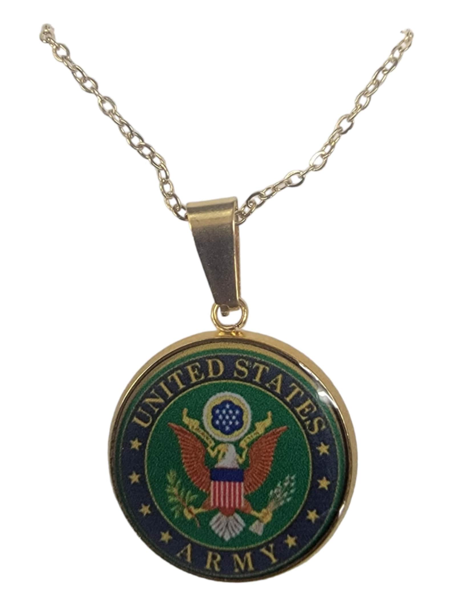 Army Officially Licensed Pendant Necklace - Etsy