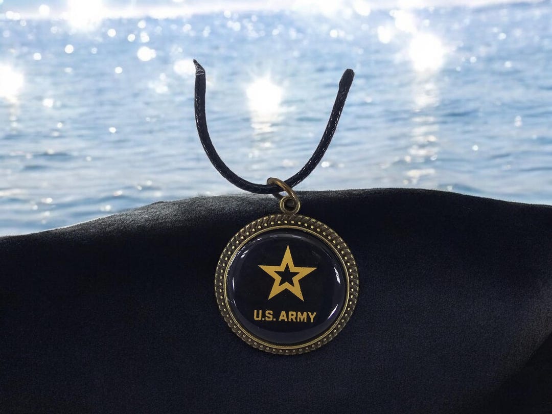 Officially Licensed Military Pendant Necklace: Army, Air Force, Space ...
