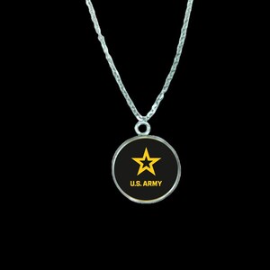Army Officially Licensed Pendant Necklace - Etsy