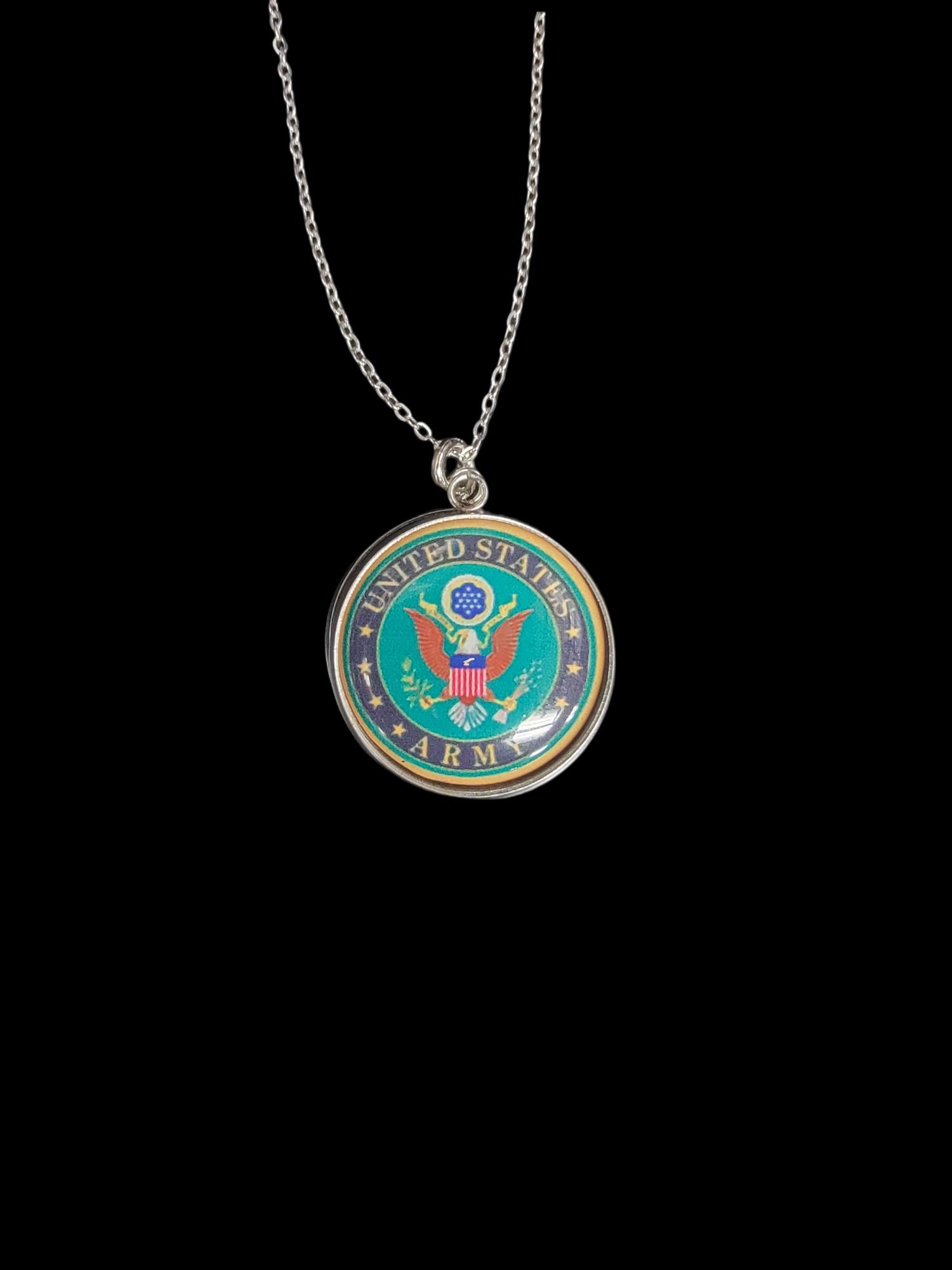Army Officially Licensed Pendant Necklace - Etsy
