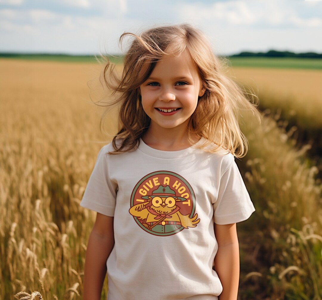 I Give A Hoot Youth Short Sleeve Children's Tee Gift for the Outdoorsy ...