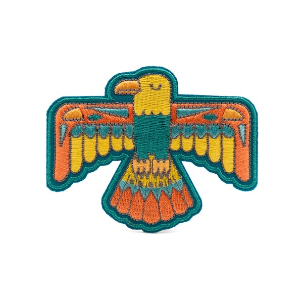Iron on Patch Thunderbird Native American Symbol - Etsy