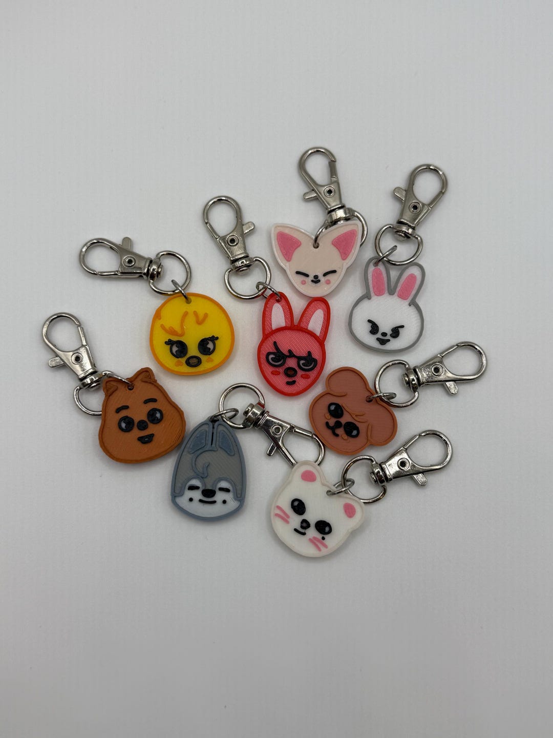 STRAY KIDS SKZOO 3D Printed Charms/tiny Keychains - Etsy