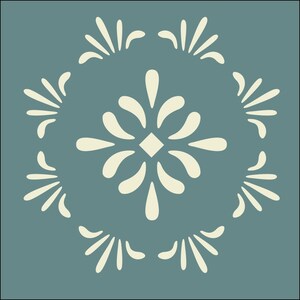Colonial Motif 2 Stencil 7.5 X 7.5 10 Mil - Etsy