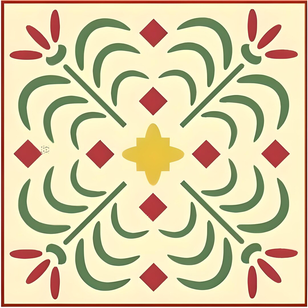 Diamond Block Stencil - 6" X 6" Quilting Stencils Plastic Stencils DIY ...