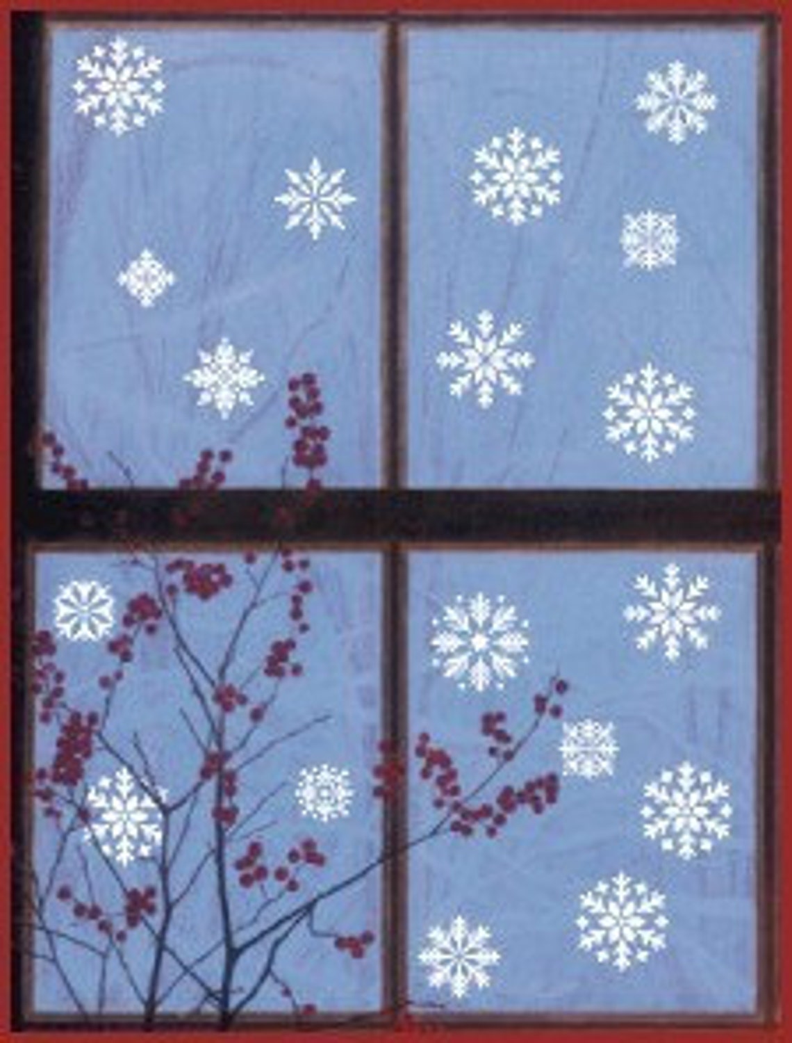 Snowflake Stencil Set 3 the Artful Stencil - Etsy