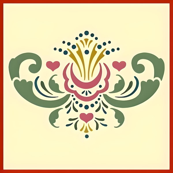 Rosemaling Patterns - Etsy