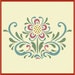 Rosemaling Pattern 28 Stencil 9.0 X 6.0 the - Etsy