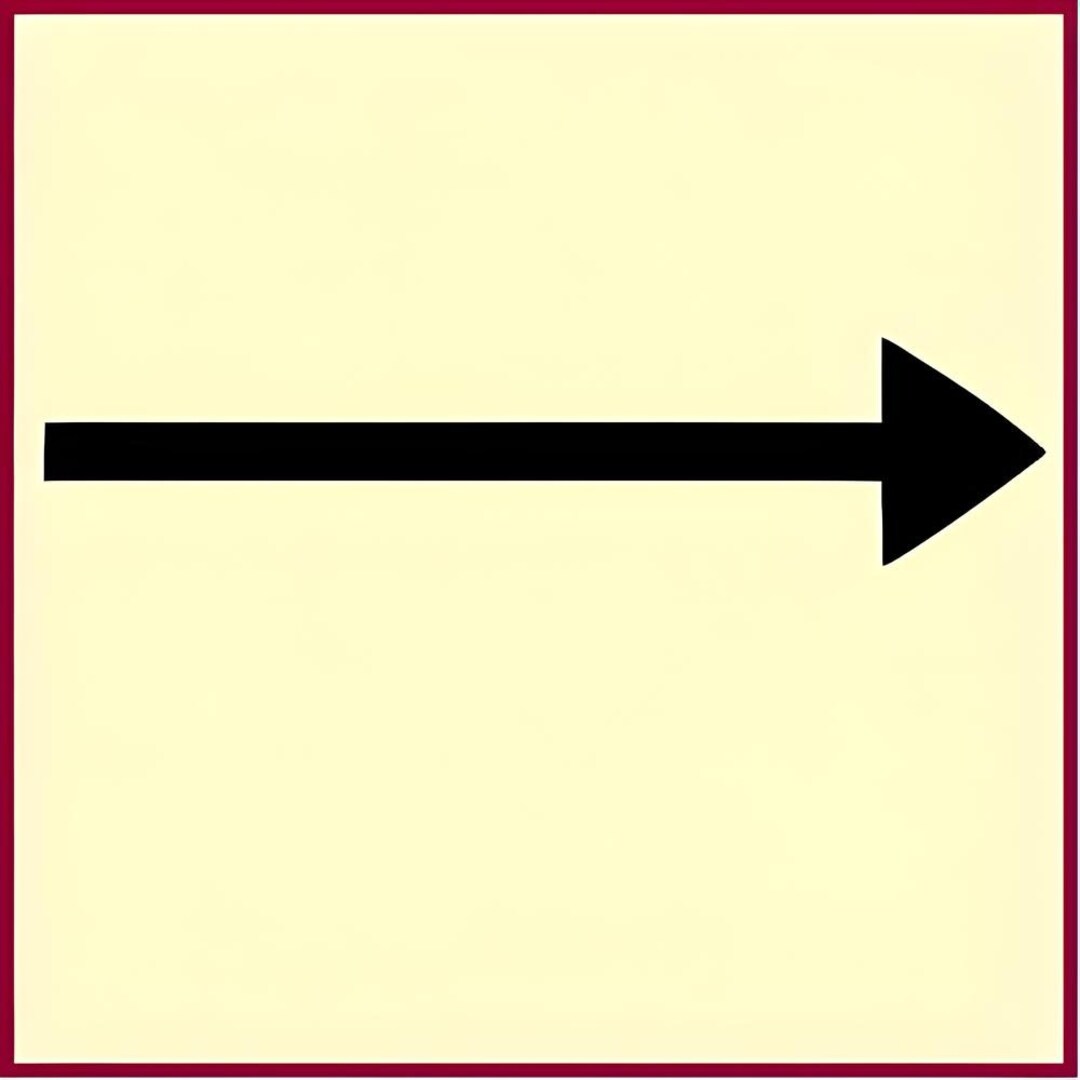 Arrow Sign Stencil - 9.8" X 2" - DIY Custom Wedding Romance Cupid Love ...