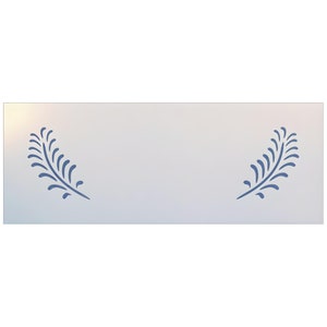 Blue Danube 5 Stencil - Blue Onion Style Flower Floral Arrangements ...
