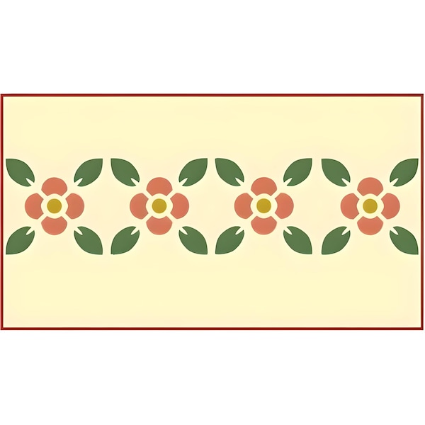 Border Stencils for Walls - Etsy