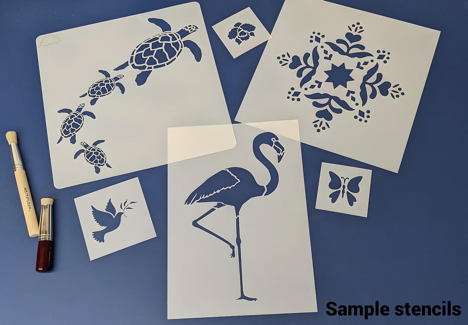 Poodle 1 Stencil 5 X 8 Dog Cat Feline Silhouette Dog Cat Animal Lover ...