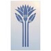 Egyptian Lotus Stencil - 5" X 10 - Flower Hieroglyphics Classic ...