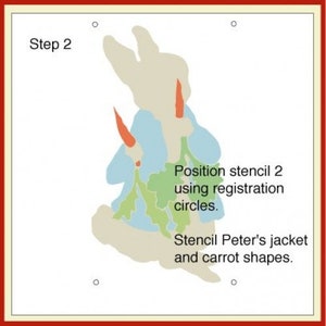 Peter Rabbit Stencil - 4.5" X 9" - Peter Rabbit Collection - the Artful ...