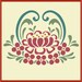 Rosemaling Pattern 3 Border Stencil 16.5 X 2 the Artful Stencil - Etsy