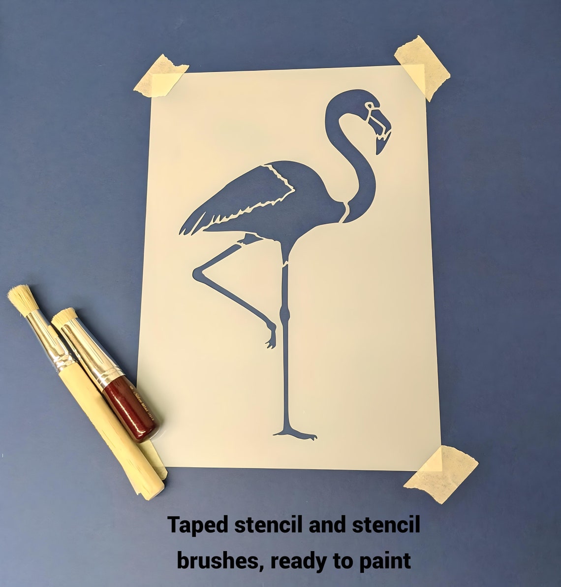 Crow Flock 1 Stencil - 4 Images Primitive Bird Stencil Raven for ...