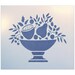 Fruit Bowl Stencil -- 9.5" X 8" -- the Artful Stencil -- 10 Mil Mylar ...
