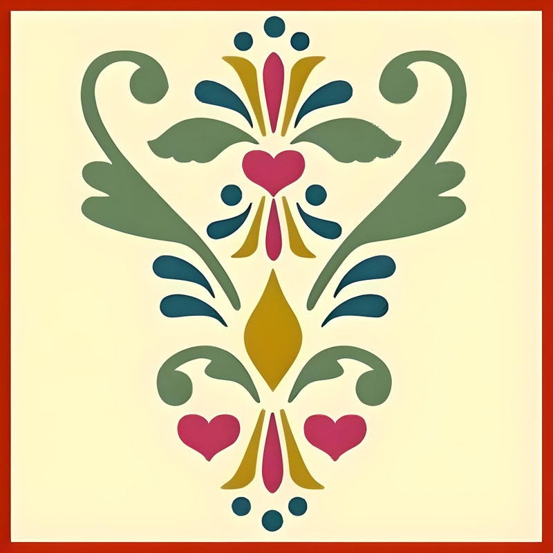Rosemaling Patterns - Etsy