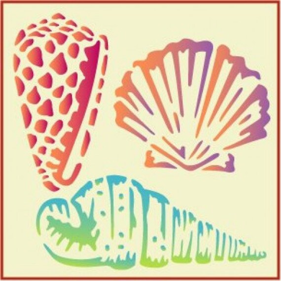 Seashell Stencils