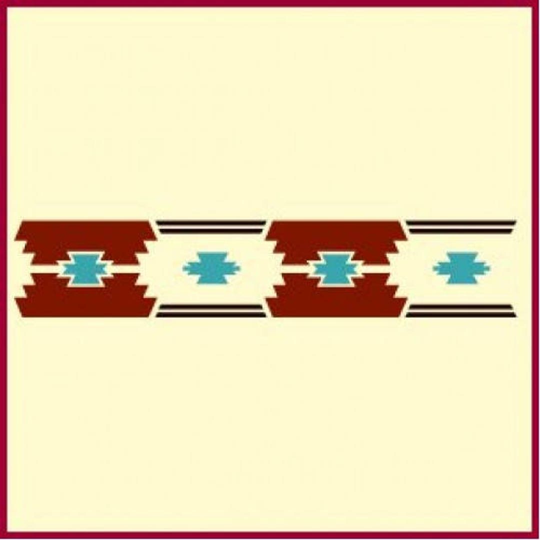 Southwest Design 3 Stencil 15.75 X 3 Border - Etsy