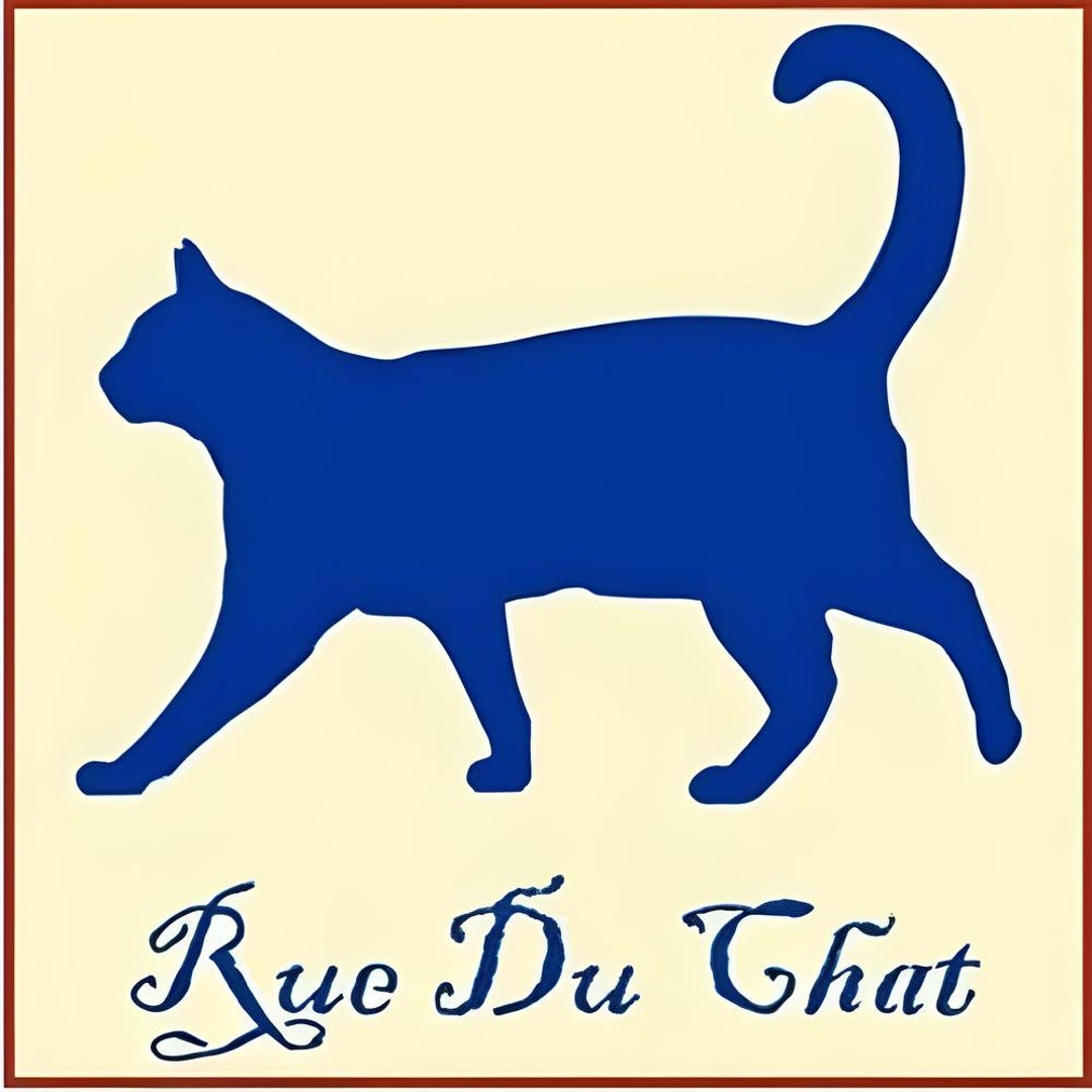 Rue Du Chat French Cat Stencil French Country Stencils Deco Art ...
