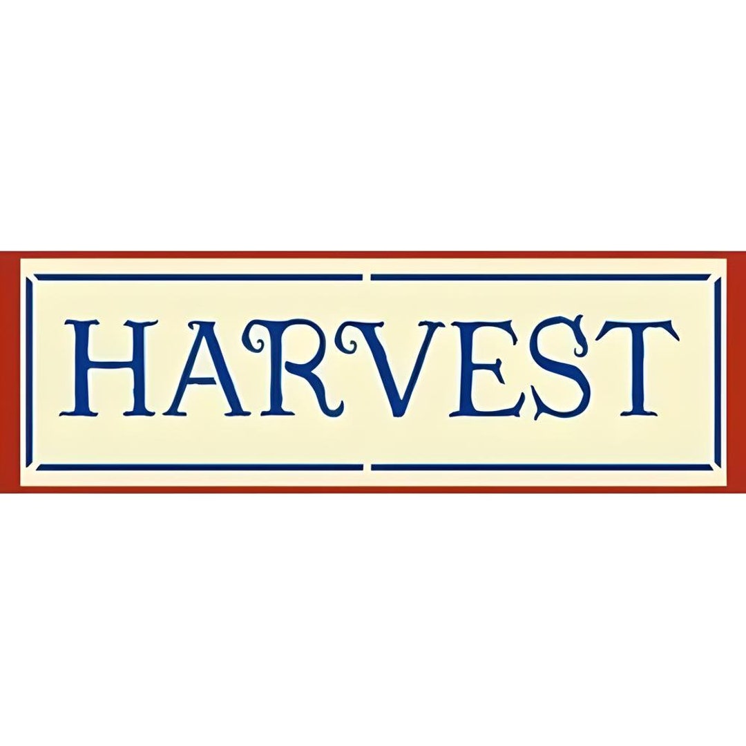 Harvest Sign Stencil -painting Home Decor Crafts Signs Home Inspiration ...