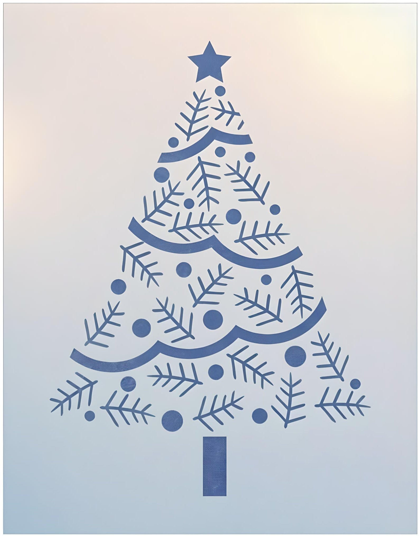 Christmas Tree 3 Stencil for Painting - Walls Floors and Crafts Winter ...