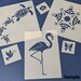 Distelfink Bird Stencil - 7.8" X 7.8" Colonial Folk Art DIY Signs Early ...