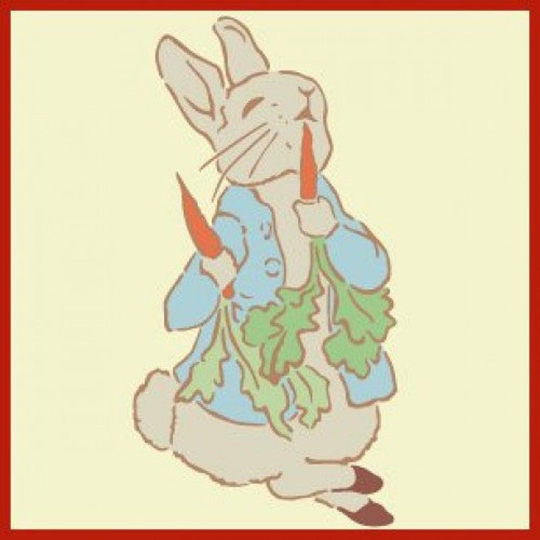 Peter Rabbit Stencil - 4.5" X 9" - Peter Rabbit Collection - the Artful ...