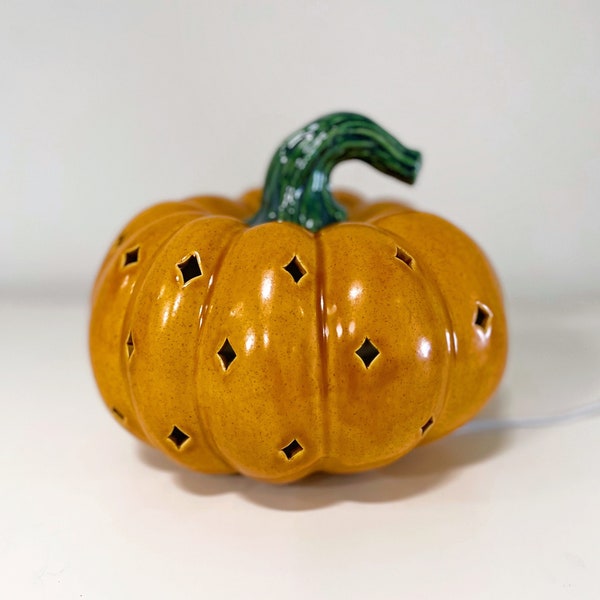 Ceramic Pumpkin - Etsy
