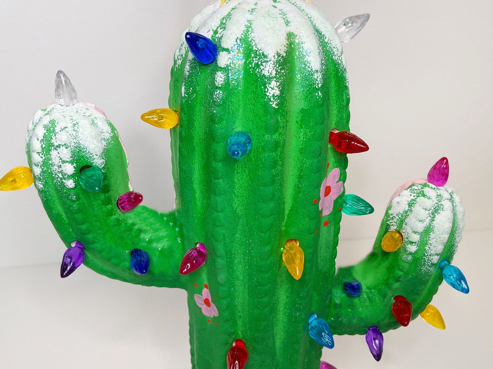 DIY Craft Lighted Cactus Tree Ceramic Cactus Craft Kit for | Etsy