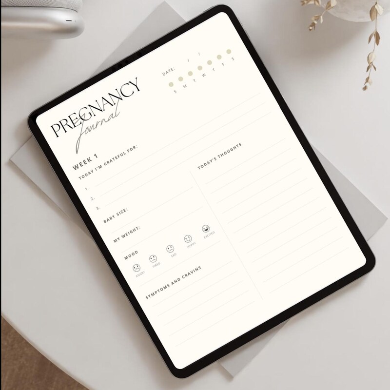 Pregnancy Journal - Etsy