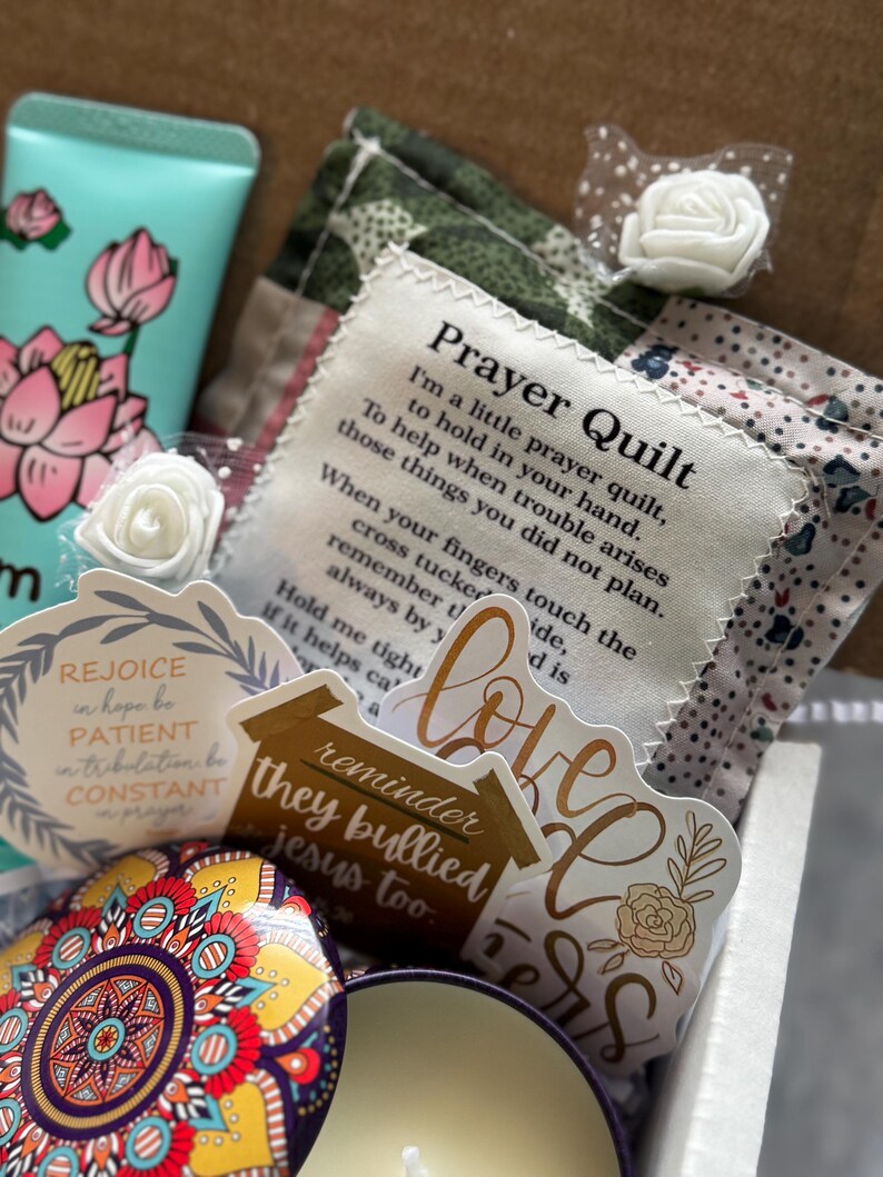 Faith & Comfort- Personalized Christian Gift Box - Etsy