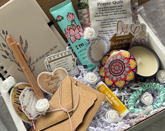 Faith & Comfort- Personalized Christian Gift Box - Etsy