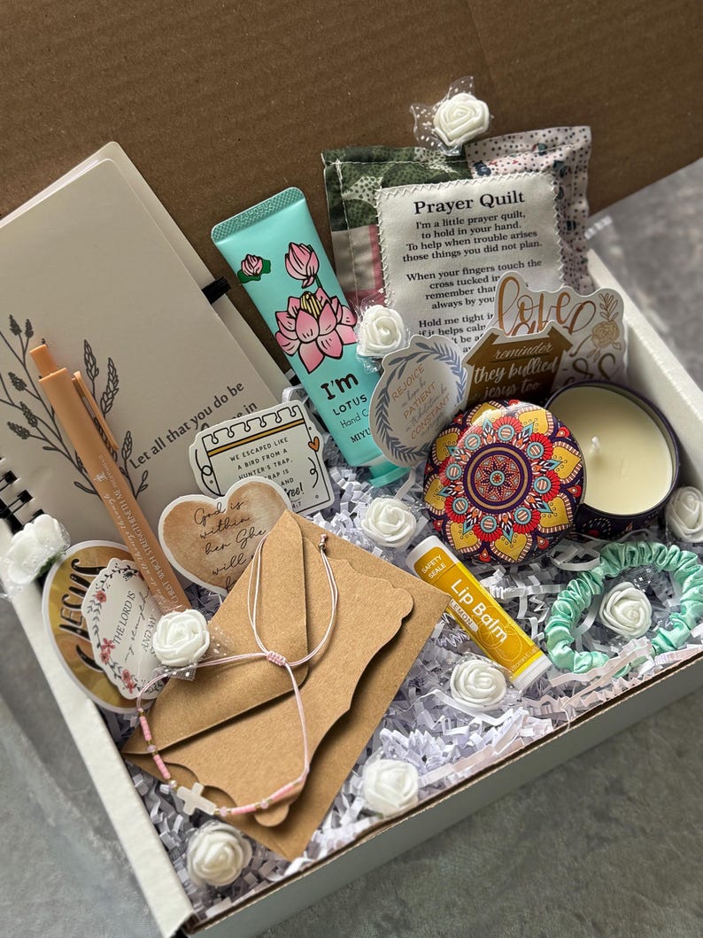Faith & Comfort- Personalized Christian Gift Box - Etsy