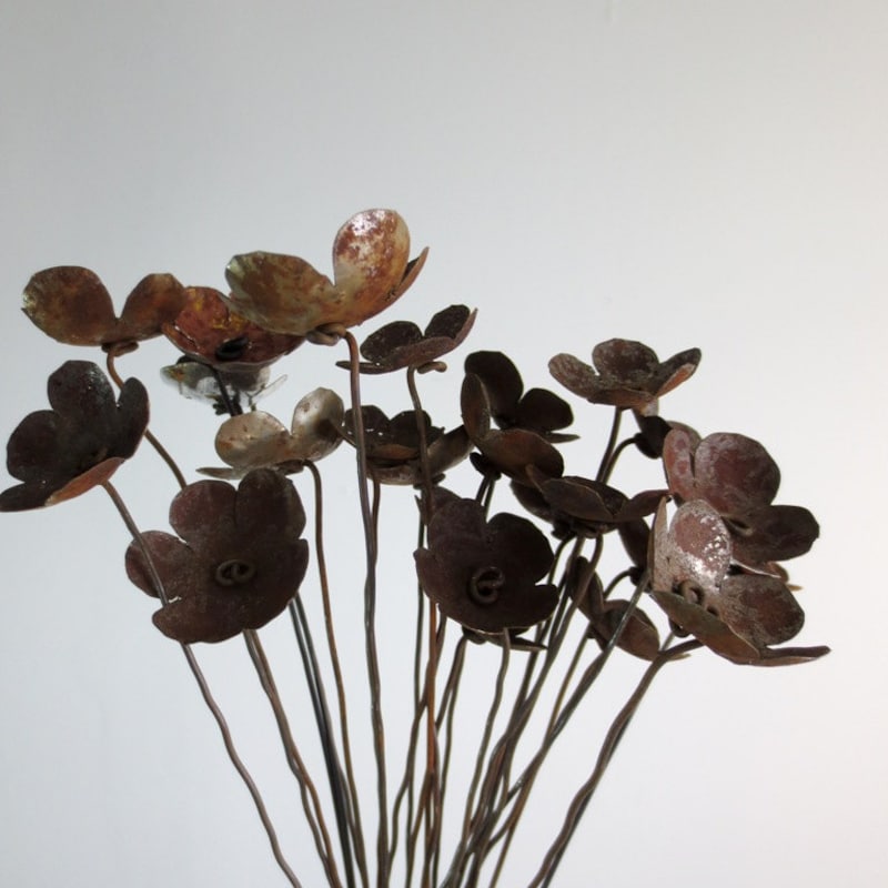 Metal Flowers - Etsy