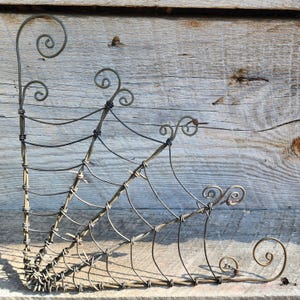 Twisted 12" Barbed Wire Corner Spider Web for Halloween - Etsy