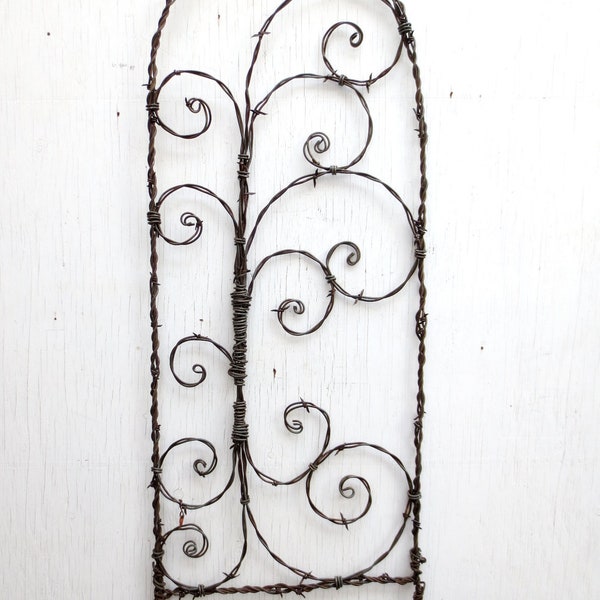 Barbed Wire Trellis - Etsy