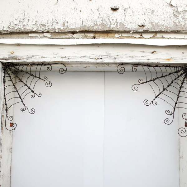 Barbed Wire Spider Web - Etsy