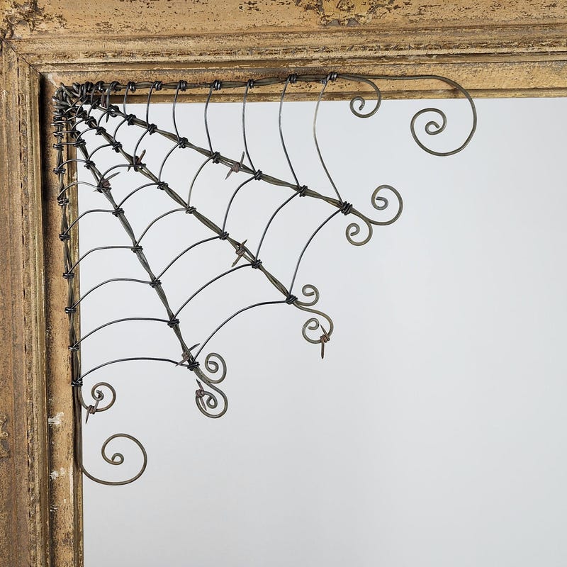 Barbed Wire Spider Web - Etsy