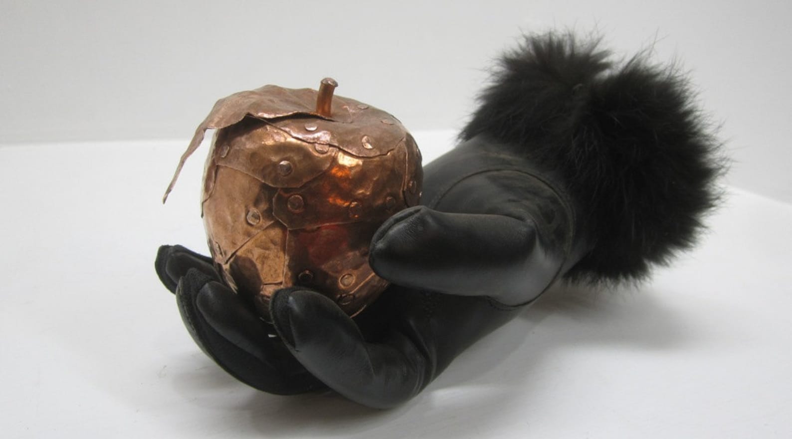 Unique Hammered Copper Apple Sculpture Made to Order - Etsy