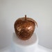 Unique Hammered Copper Apple Sculpture Made to Order - Etsy