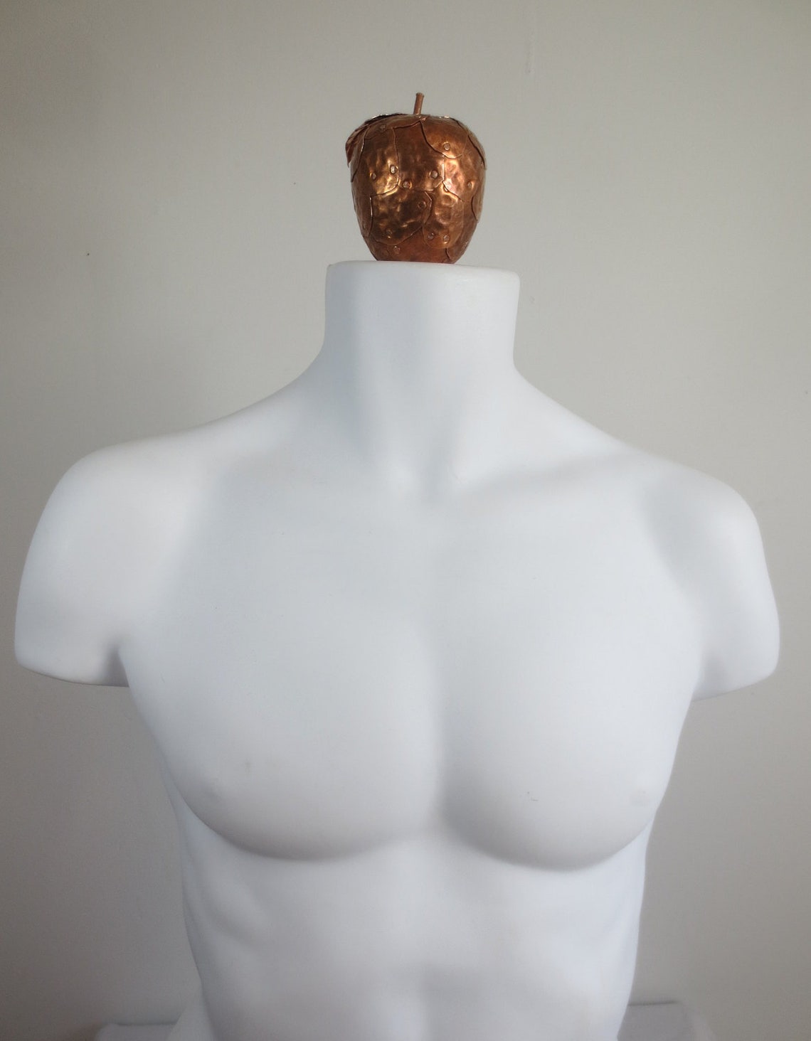 Unique Hammered Copper Apple Sculpture Made to Order - Etsy