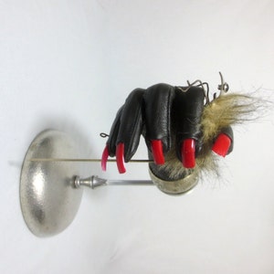 Odd Furry Little Creature Held Gently in A Bizarre Red -taloned Hand - Etsy