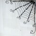 Twisted 12 Barbed Wire Corner Spider Web for Halloween - Etsy