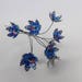 Blue EST Cola Stars Bouquet of Tin Forever Blooming Flowers, Free ...