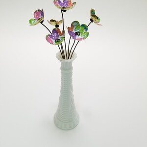 Very Sweet Bouquet of Forever Blooming Tin Flowers, Free Shipping in US ...